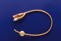 pureGold Coude 2-Way Foley Catheter 16 Fr 5 cc - A2A Logistics