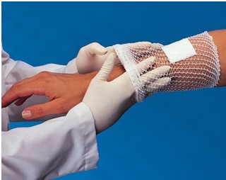 Surgilast Tubular Elastic Dressing Retainer, Size 8, 32-1/2" x 50 yds ...