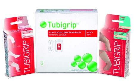Tubigrip Elasticated Tubular Bandage, Natural, Size D, 3" x 10 yds ...