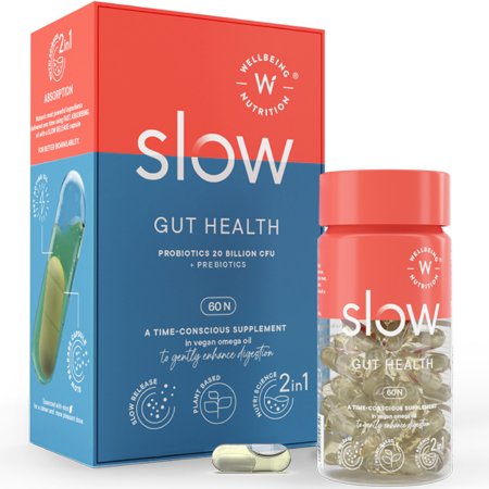 SUPPLEMENT/MULTIVITAMIN, CAP SLOW GUT HEALTH (60/BT) - A2A Logistics